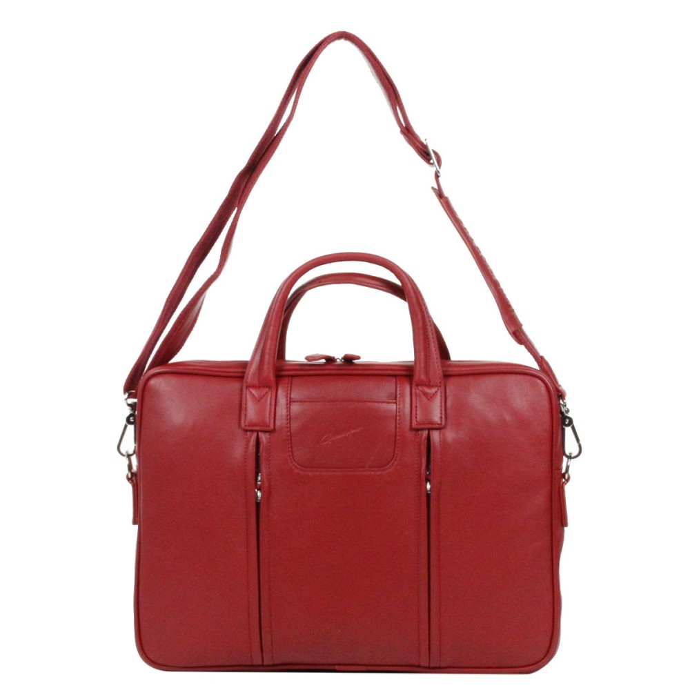 Gerard Henon Women's Leather Briefcase (075)